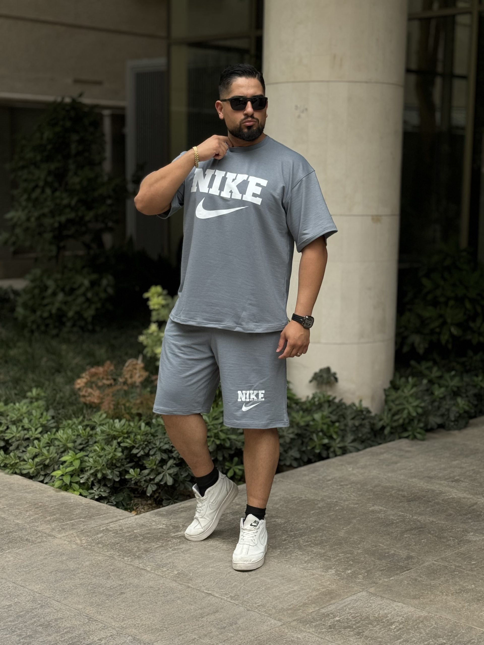 ست تیشرت شلوارک پنبه – امین یونیک